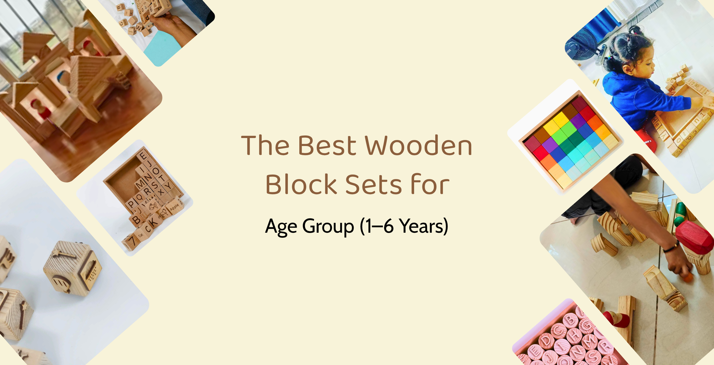 The Best Wooden Block Sets for Age Group (1–6 Years) – MoonToys