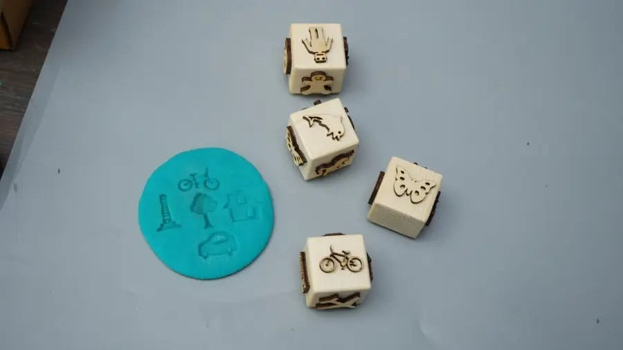 Wooden Montessori Toys | 6-Sided Stamps Toys for Kids | Moon Toys ...