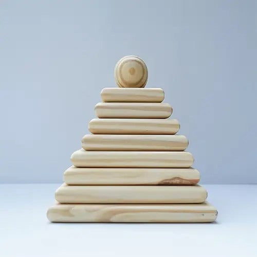 Wooden Stacker Toys – Square Pyramid – MoonToys