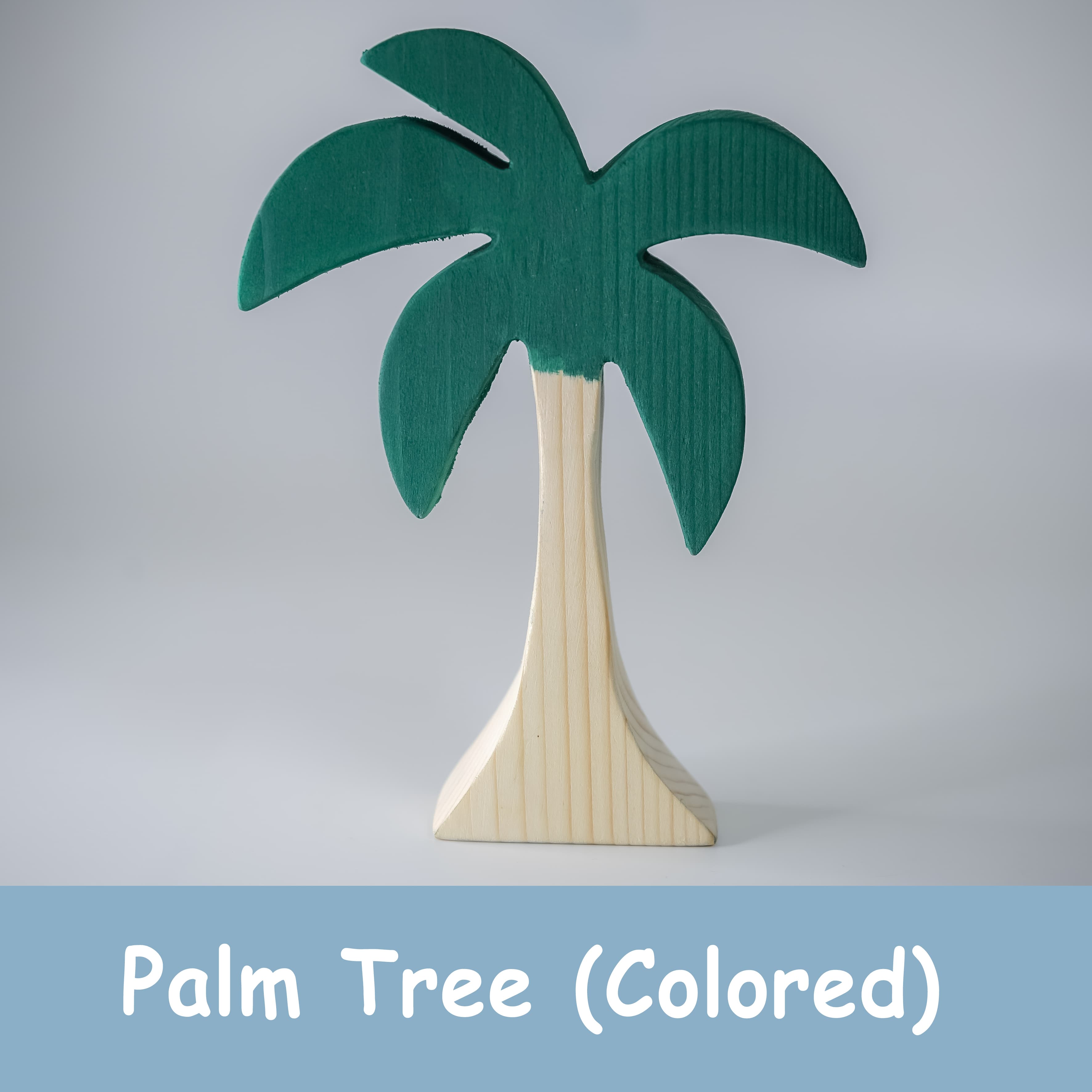 Colored Wooden Palm Tree Toys – MoonToys